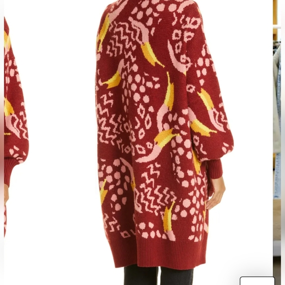 FARM Rio | Sweaters | Nwt Farm Rio Cardigan W Belt Toucanissimo Cardy ...